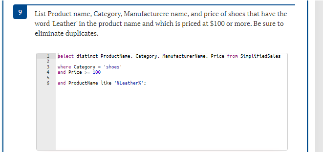 Solved or each information request below, formulate a single | Chegg.com