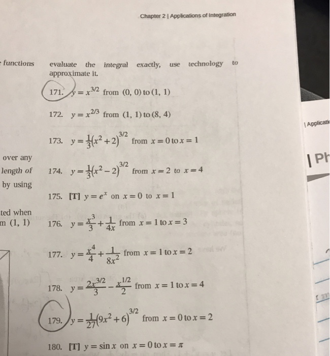 Solved Chapter 2 | Applications of integration functions | Chegg.com