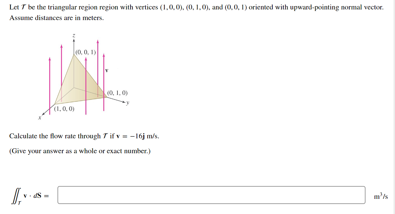 Solved Let T ﻿be the triangular region region with vertices | Chegg.com