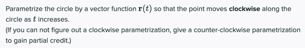 Solved Practice exam: A particle is moving clockwise along | Chegg.com