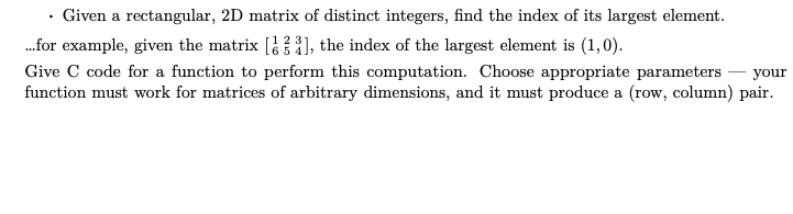 Solved Consider the following problem: (10 points) · Given a | Chegg.com