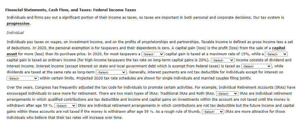 Solved Standard deduction for individual: $12,400Standard | Chegg.com