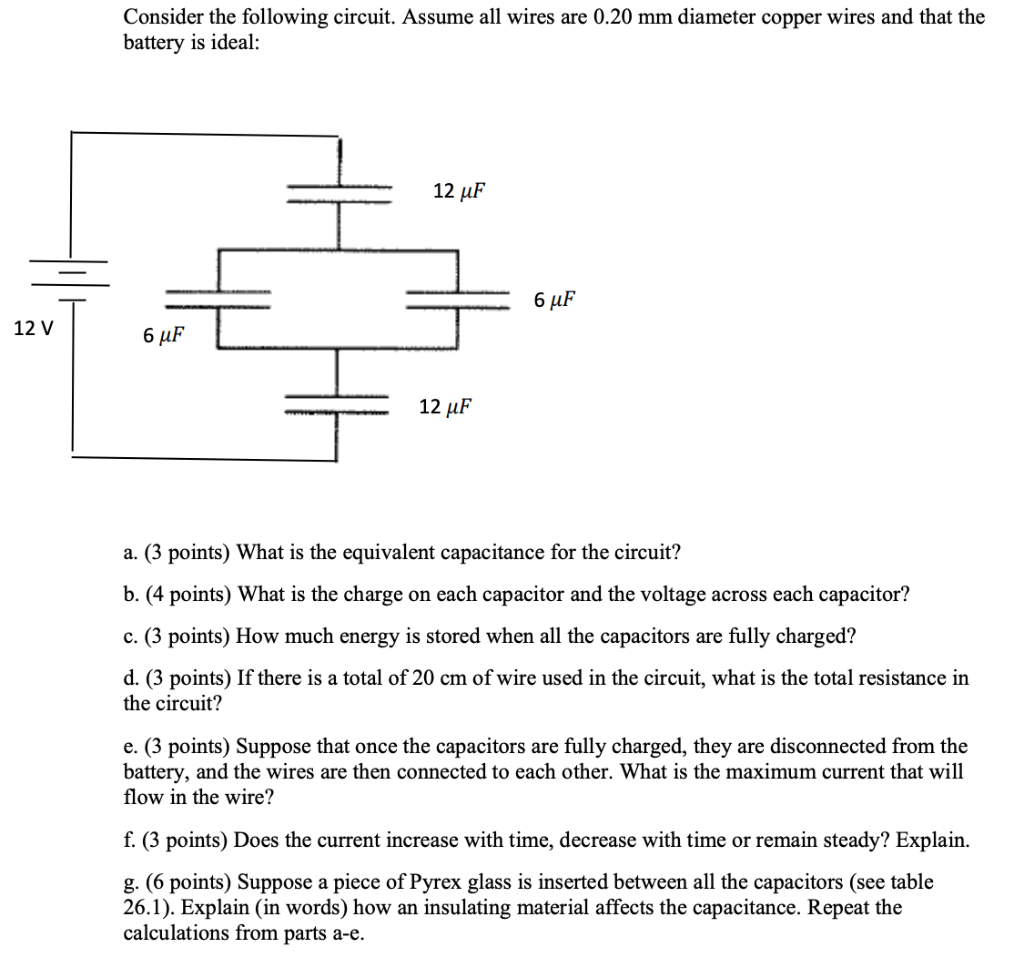 Solved Consider the following circuit. Assume all wires are | Chegg.com
