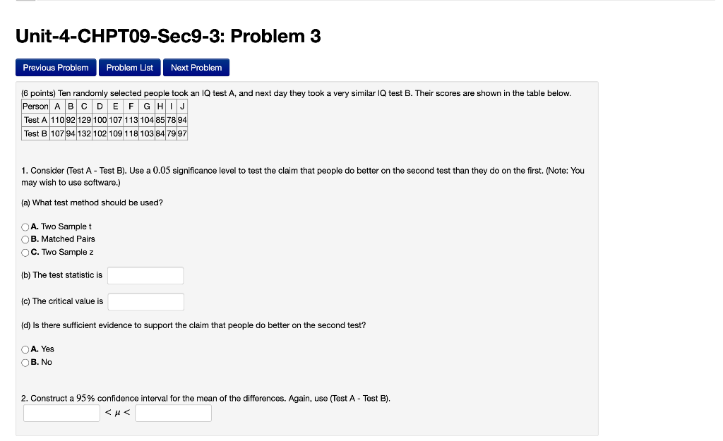 Solved Unit-4-CHPT09-Sec9-3: Problem 3 Previous Problem | Chegg.com