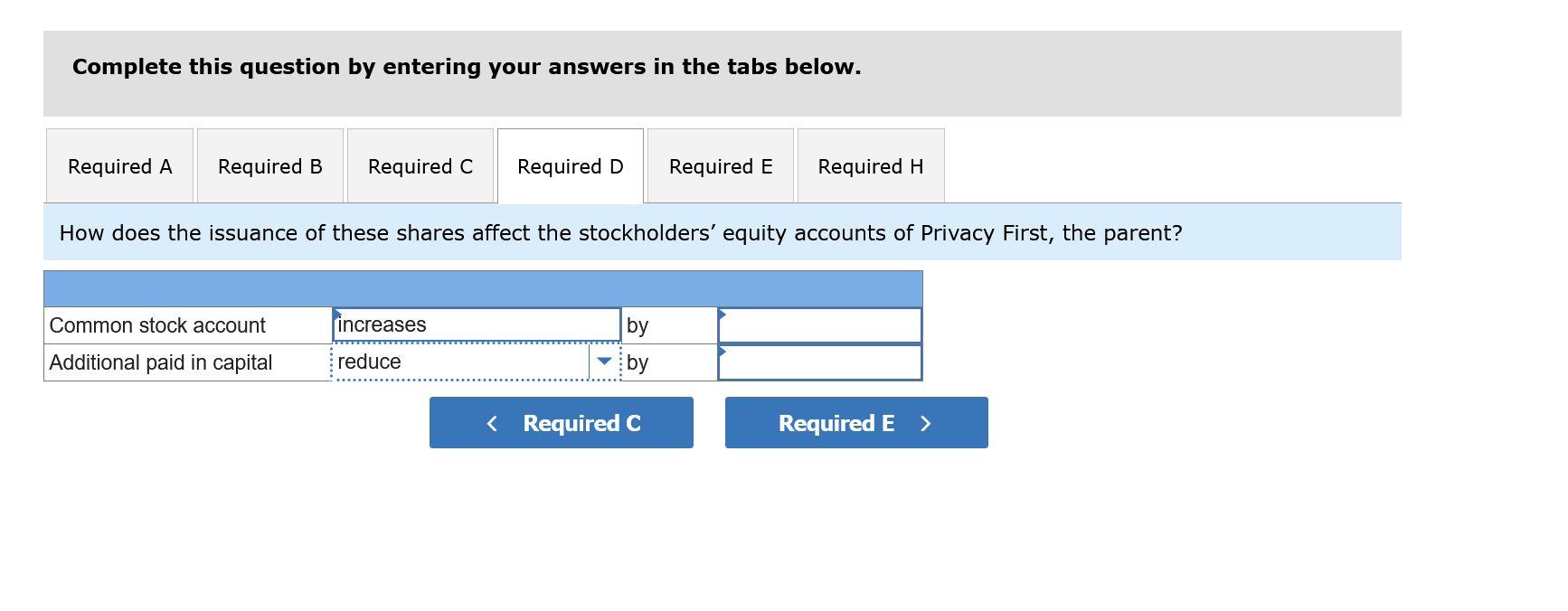 Solved SafeData Corporation has the following account | Chegg.com