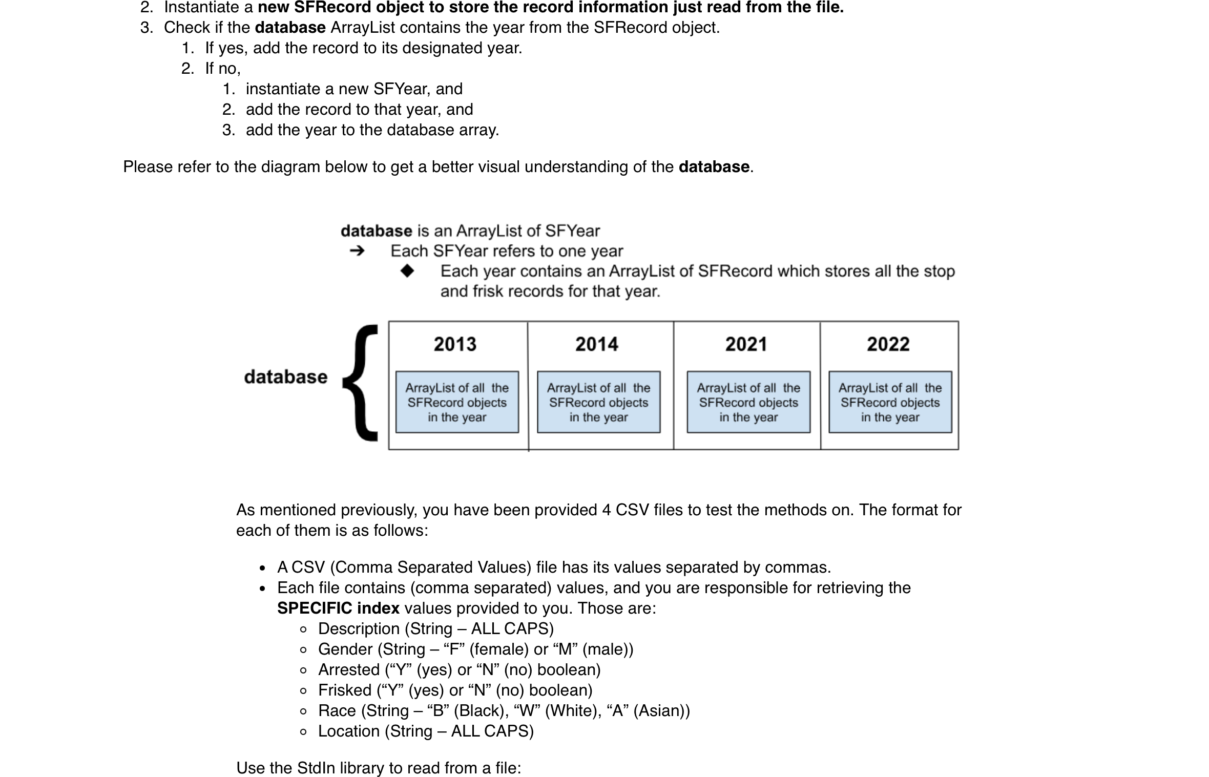 Solved Implementation Overview of Files DO NOT edit ANY | Chegg.com