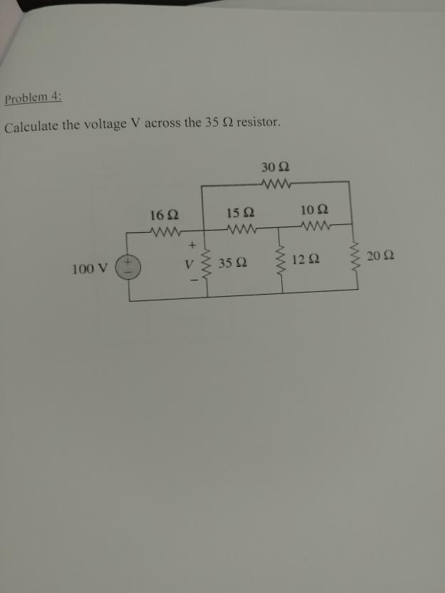 Solved a.calculate the current i in the 1ohm resistor | Chegg.com