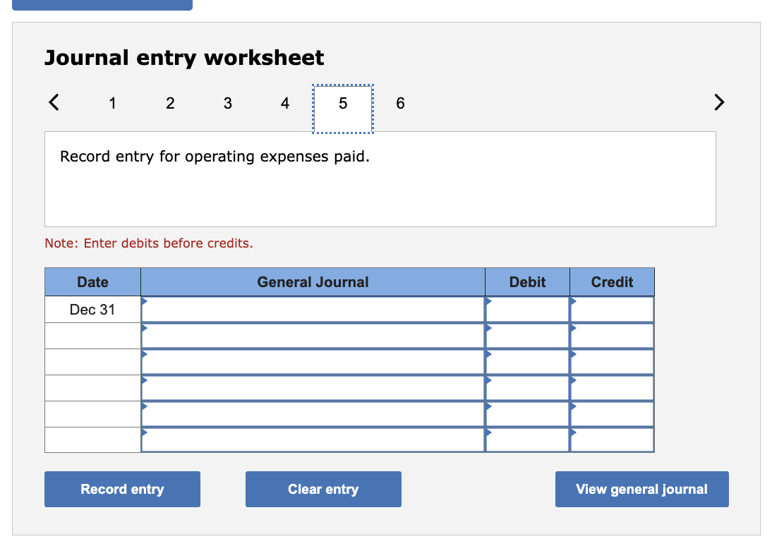 Solved Journal entry worksheet Record entry for income tax | Chegg.com