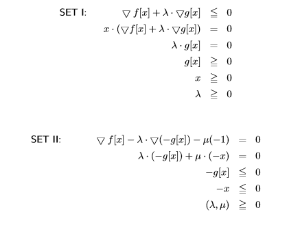 Solved Prove that the two conditions are equivalent: Set I | Chegg.com