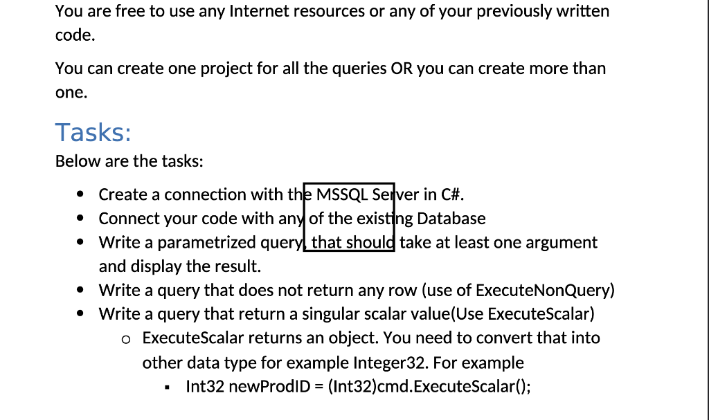 Solved You are free to use any Internet resources or any of | Chegg.com