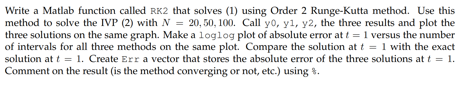 Solved Consider the IVPs | Chegg.com