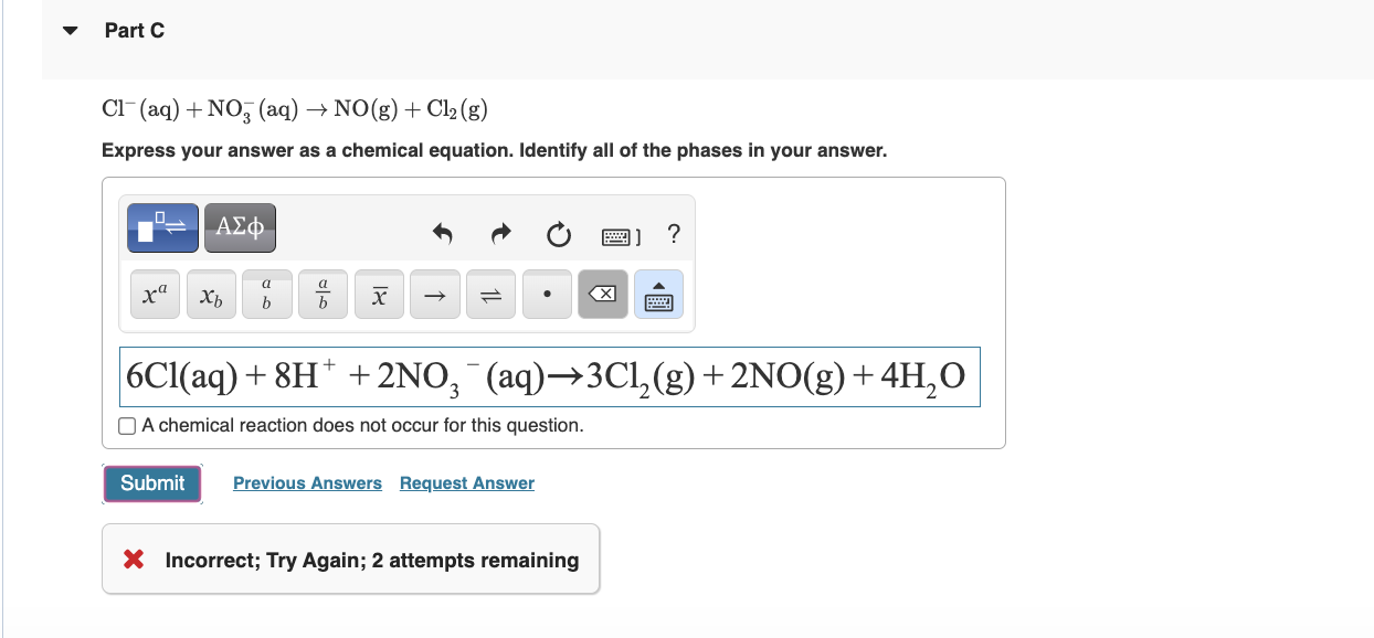 Solved Balance each of the following redox reactions | Chegg.com