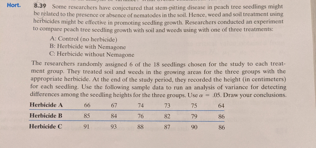 Solved Hort. 8.39 Some researchers have conjectured that | Chegg.com