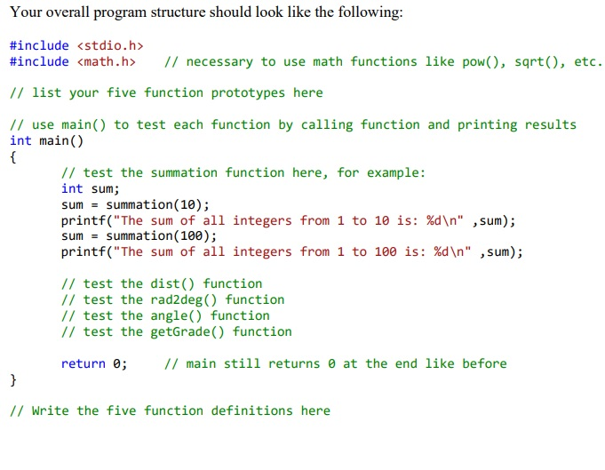 Solved 2. The second function "dist" finds the distance | Chegg.com