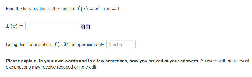 Solved Open Intervals and linearization. Three Part | Chegg.com