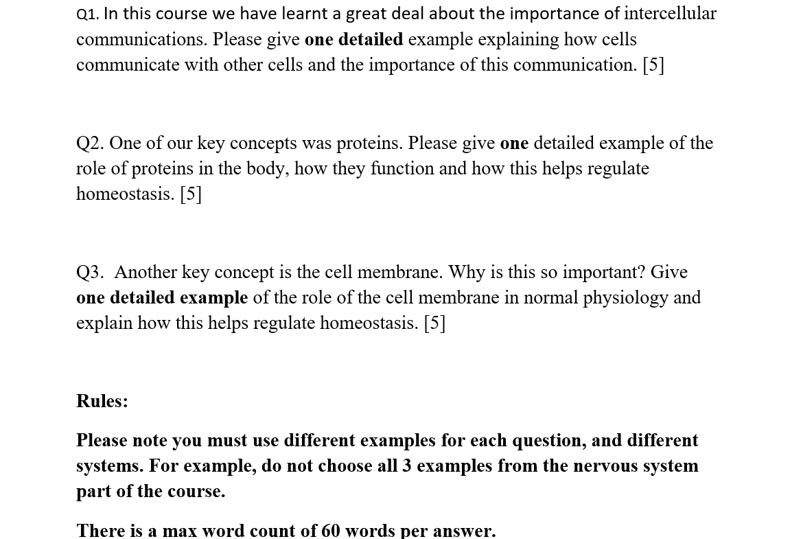 Solved Q1. In this course we have learnt a great deal about | Chegg.com