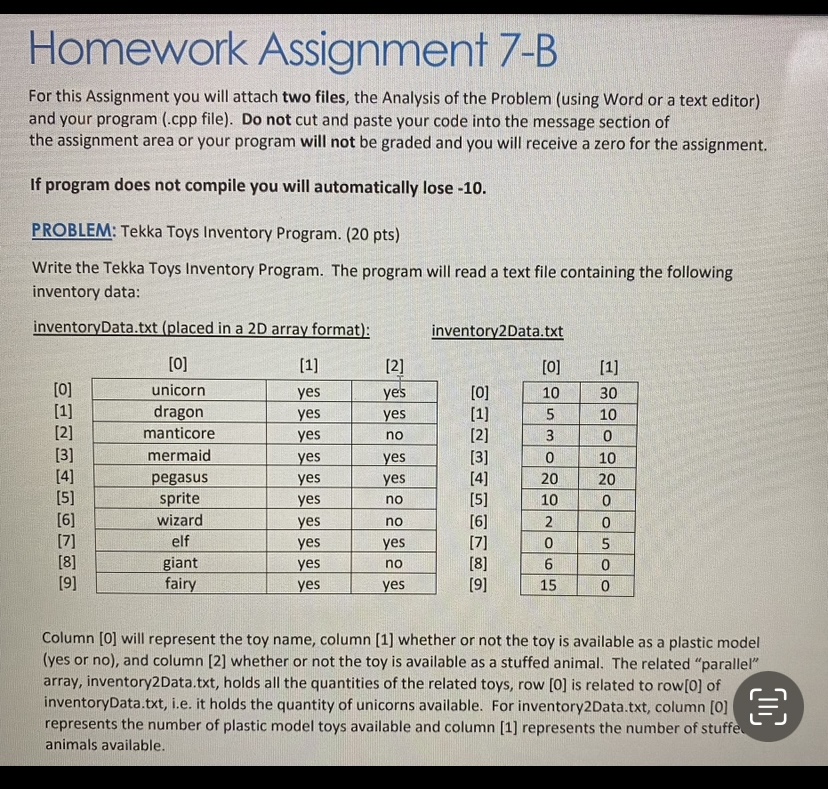 Solved For this Assignment you will attach two files, the | Chegg.com