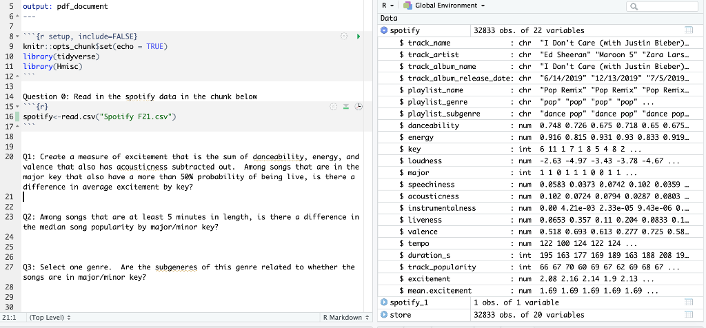 Solved 5 5 output: pdf_document 6 - --- 7 8- ***{r setup, | Chegg.com