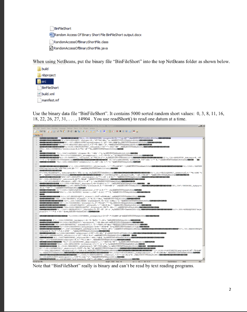 Solved Project 2: Recursive Searching of Sorted Random | Chegg.com