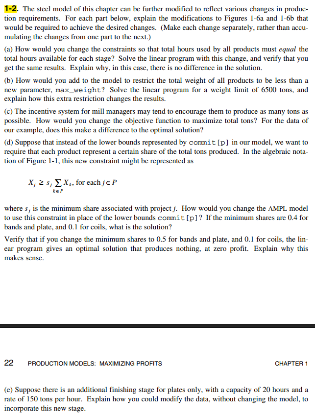 Solved Figure 1-6a: Additional resource constraints | Chegg.com