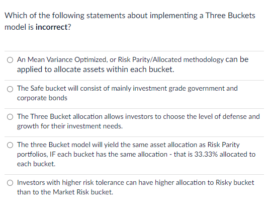 Solved Which of the following statements about implementing | Chegg.com