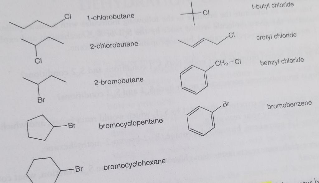 Solved find SN1 and SN2 mechanisms when adding NaI in | Chegg.com