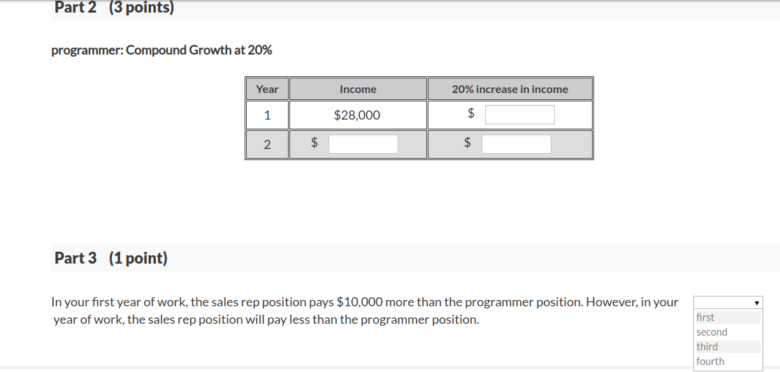 Solved Suppose you are a college senior with two job offers. | Chegg.com
