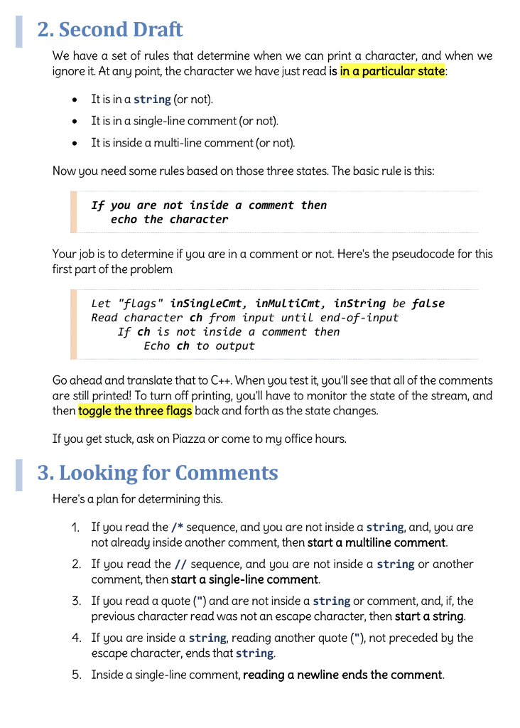 Solved Write a filter function named strip that removes C++ | Chegg.com