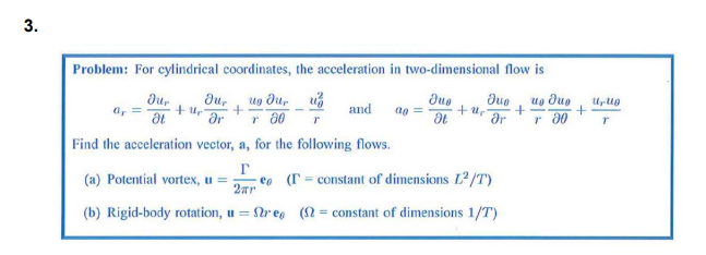 Solved 3. Problem: For cylindrical coordinates, the | Chegg.com Solved 3. Problem: For cylindrical coordinates, the | Chegg.com