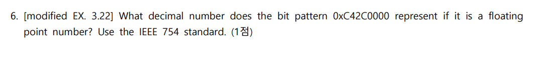 Solved 6. [modified EX. 3.22] What decimal number does the | Chegg.com