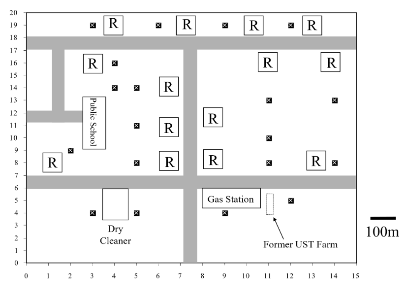 Your task is to create a plume delineation map and | Chegg.com