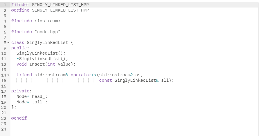 Solved Implement the follwing member functions of the | Chegg.com