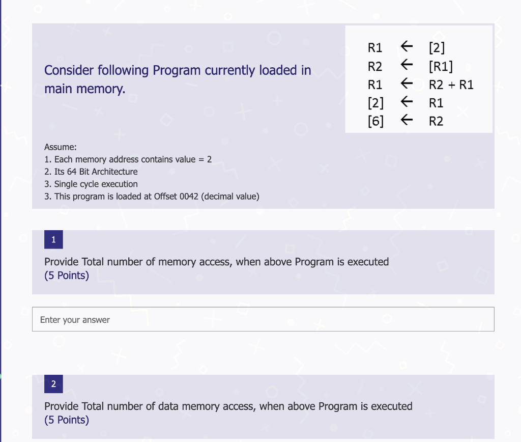 Solved R1 [2] € [R1] Consider following Program currently | Chegg.com