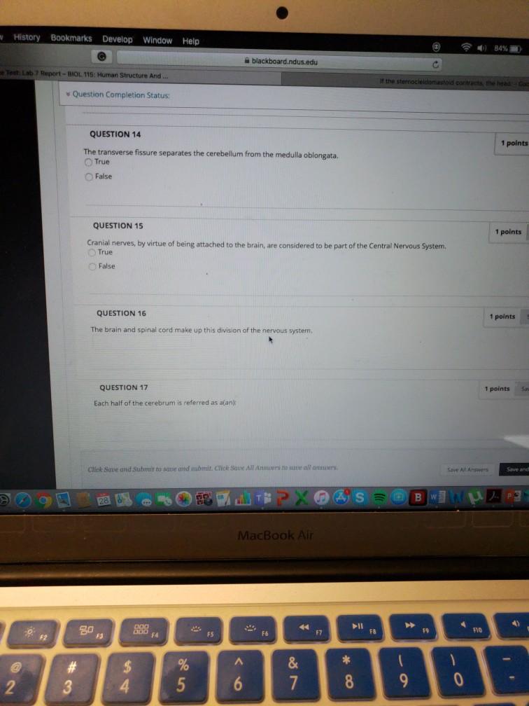 Solved Question Completion Status: QUESTION1 This region of | Chegg.com