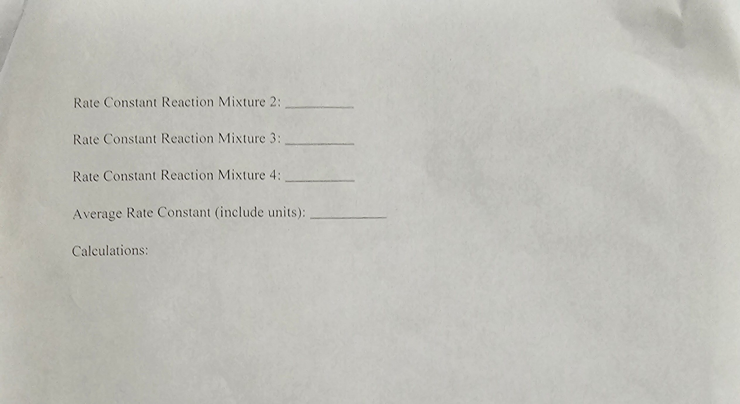 Help me solve “Rates” and "Reaction Order and Rate | Chegg.com