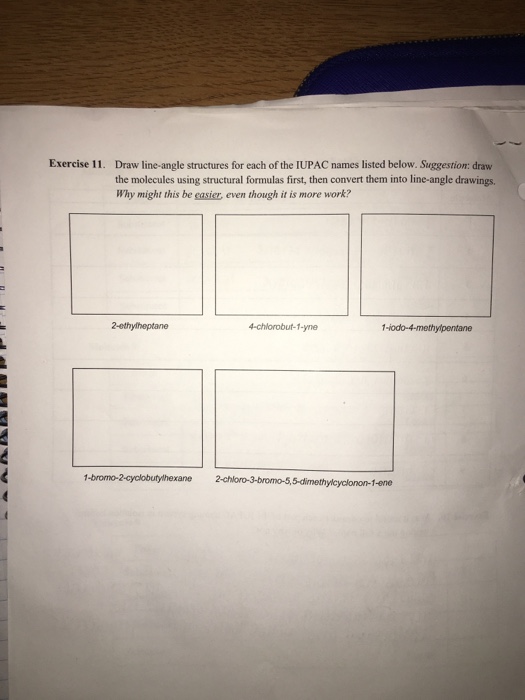 Solved Draw line angle structures for each of the IUPAC | Chegg.com