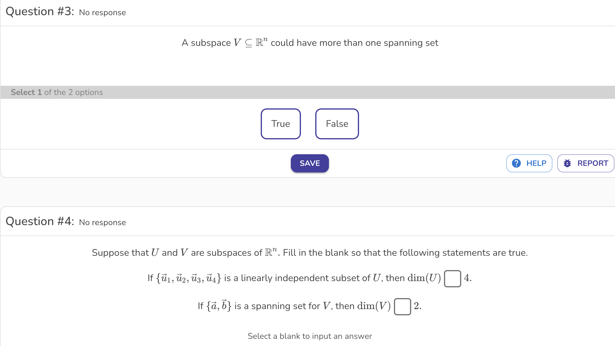 Solved Suppose dimV=3 and w1,w2 and w3 are linearly | Chegg.com