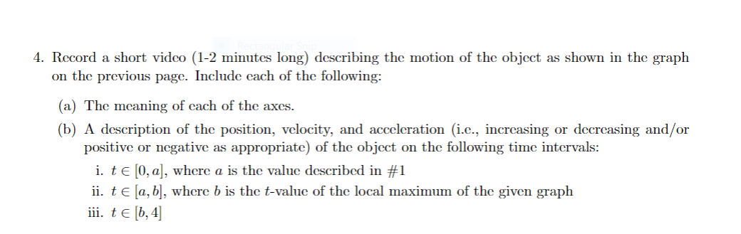 The position of an object is given by | Chegg.com
