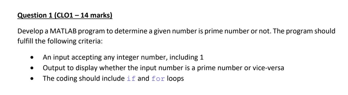 Solved Develop a MATLAB program to determine a given number | Chegg.com