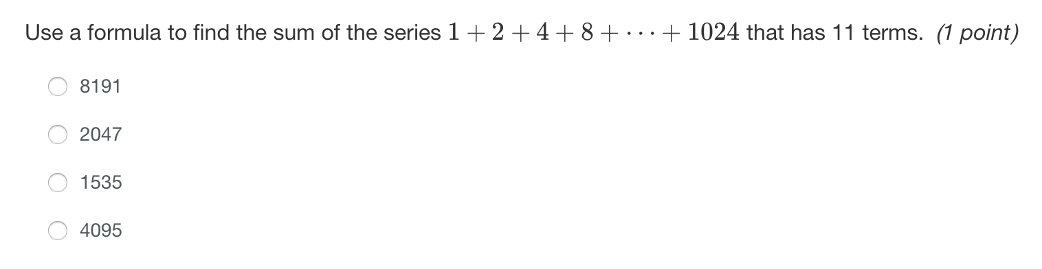 Solved Find the sum of the first six terms of the geometric | Chegg.com