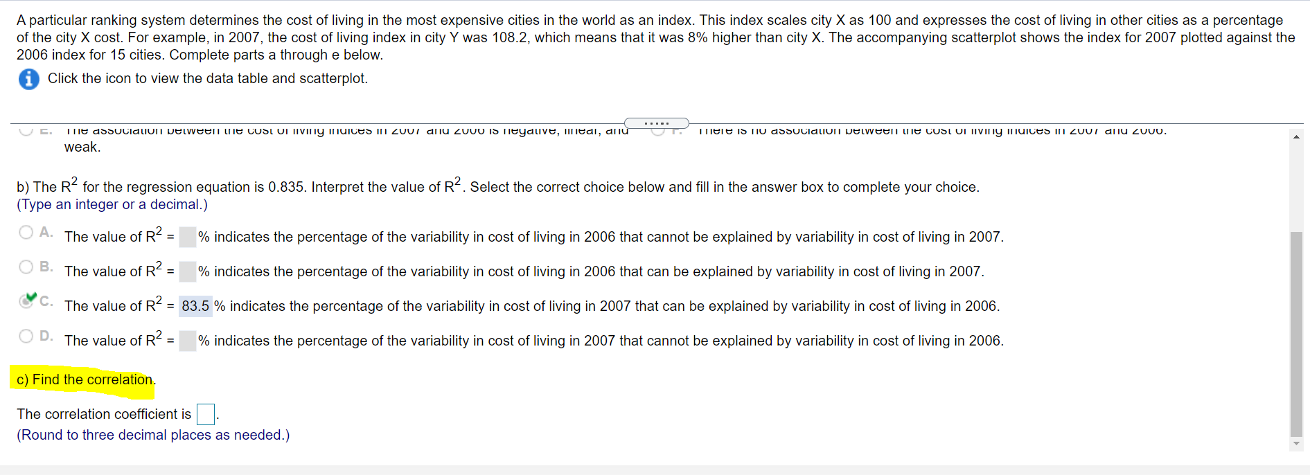 Solved A particular ranking system determines the cost of | Chegg.com