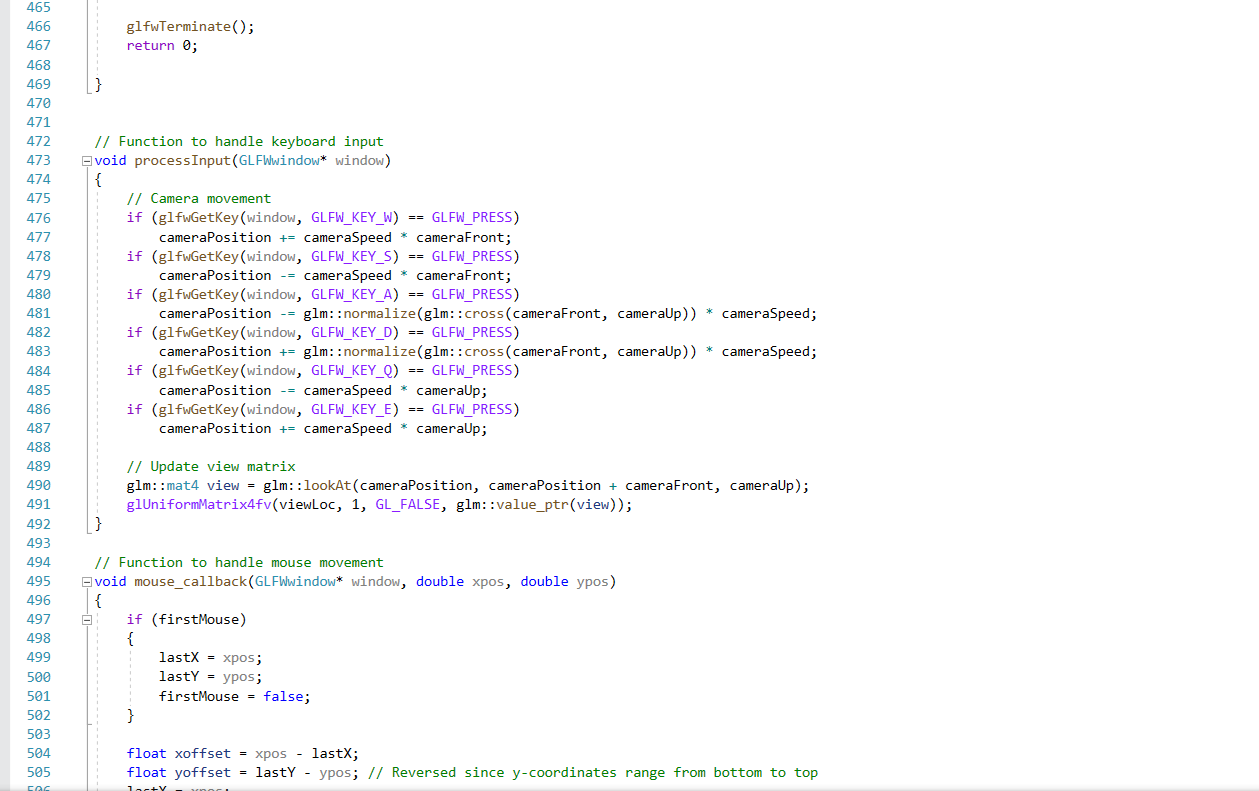 Solved 3d objects in openGLI've been struggling all term | Chegg.com