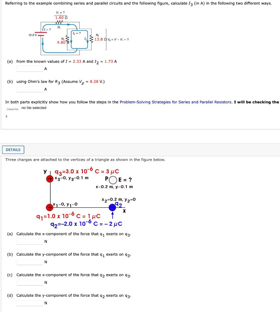 Solved Referring to the example combining series and | Chegg.com