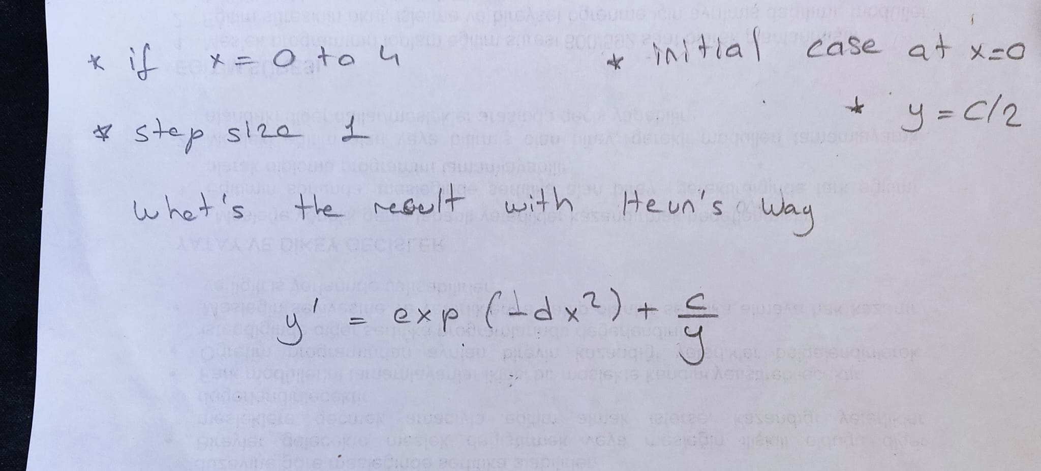 k if x=0 to 4 ∇ step size 1 * initial case at x=0 | Chegg.com