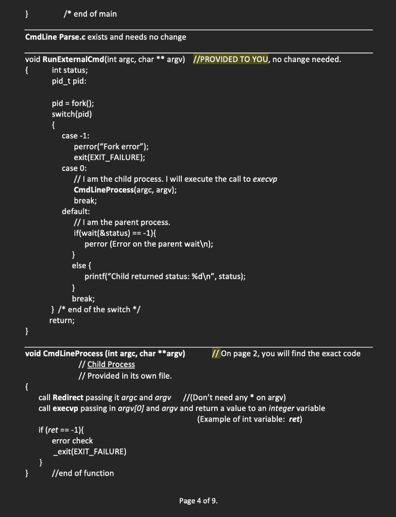 Solved CODE IN C And please do the makefile! Also don’t put | Chegg.com