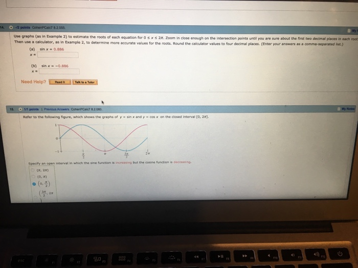 Solved Use graphs (as in Example 2) to estimate the roots of | Chegg.com