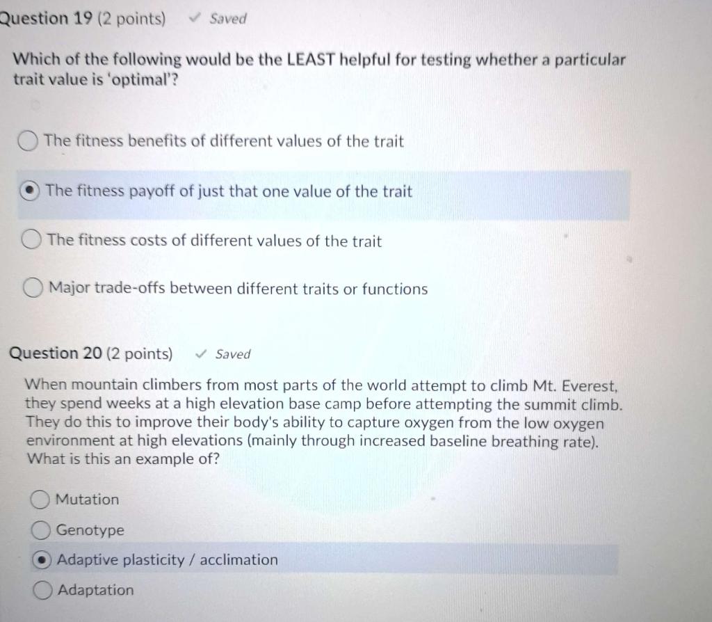 Solved Which of the following would be the LEAST helpful for | Chegg.com
