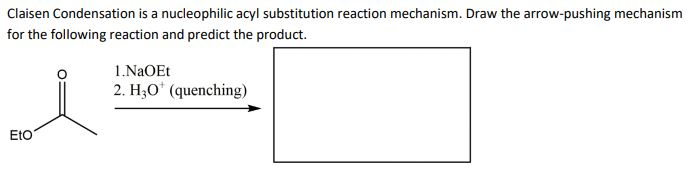 Solved Determine the reactants needed to make the product in | Chegg.com