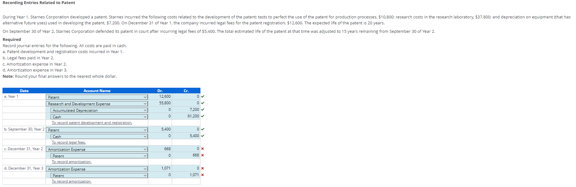 Solved by an EXPERT Recording Entries Related to Patent alternative ...