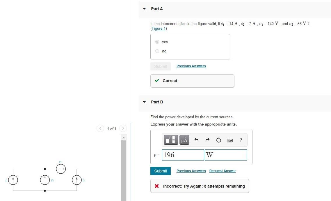 Solved Part A Is the interconnection in the figure valid, if | Chegg.com